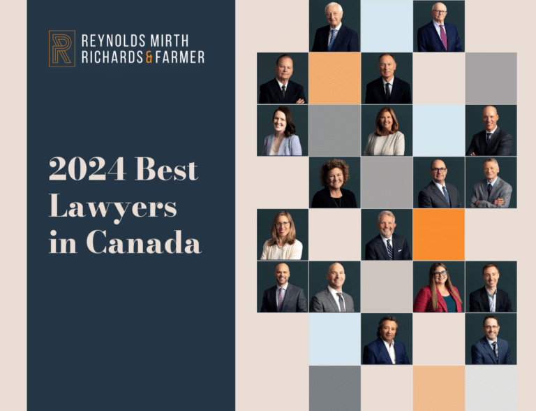 The Best Lawyers in Canada 2024 - Reynolds Mirth Richards & Farmer LLP