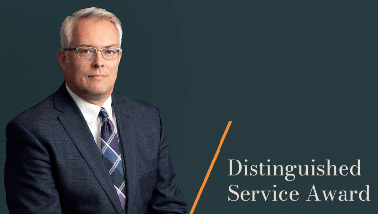 National Distinguished Service Award - Reynolds Mirth Richards & Farmer LLP